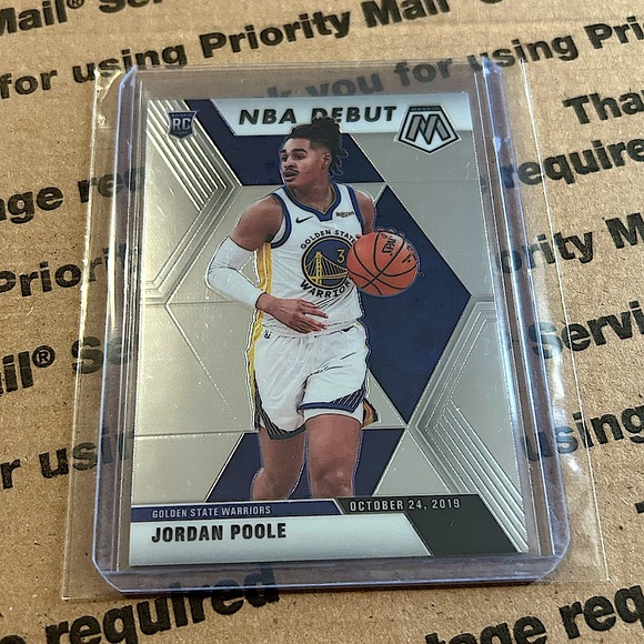 Panini | Other | Jordan Poole 2 Mosaic Rookie Card No 26 | Poshmark